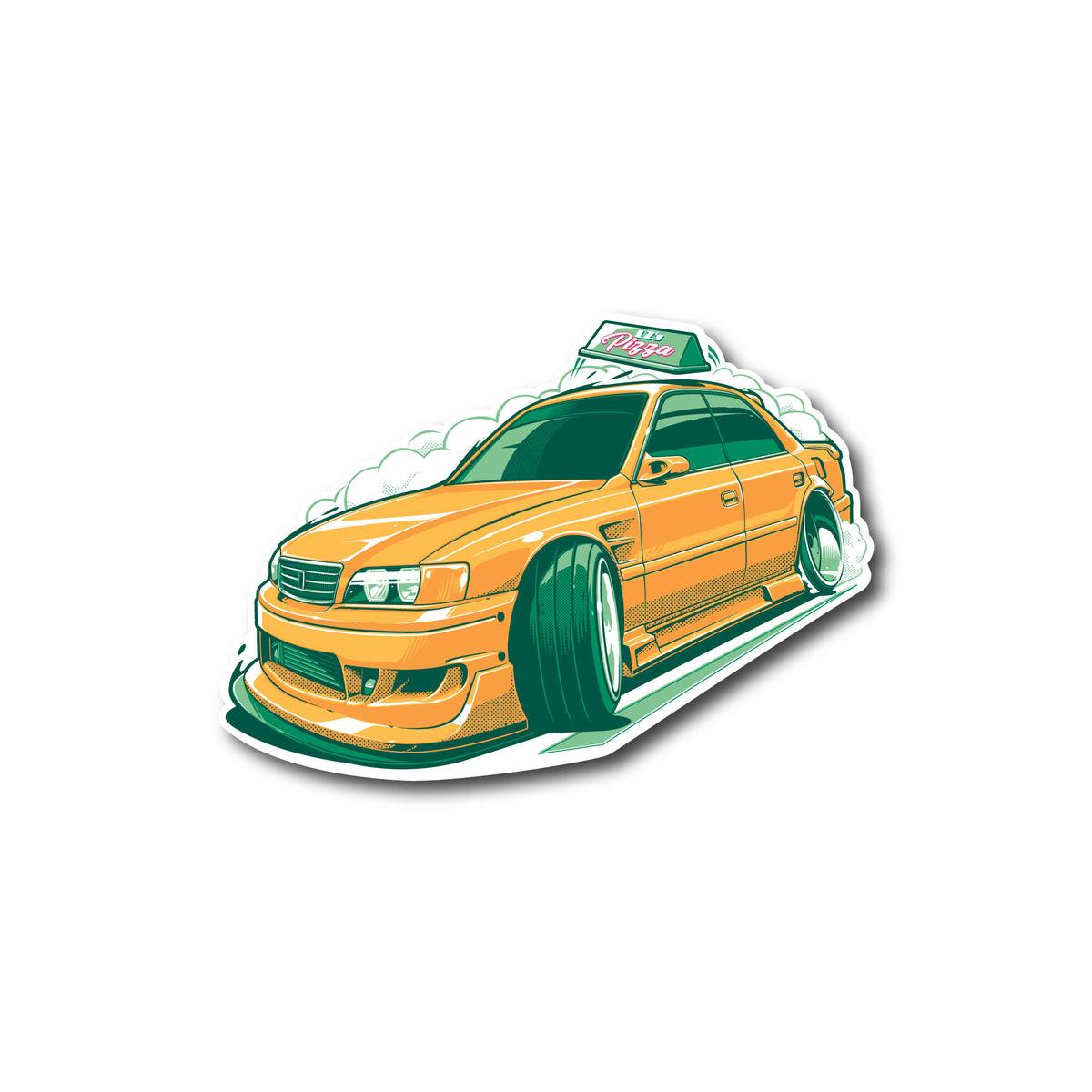 Pizza Chaser Sticker – LZMFG